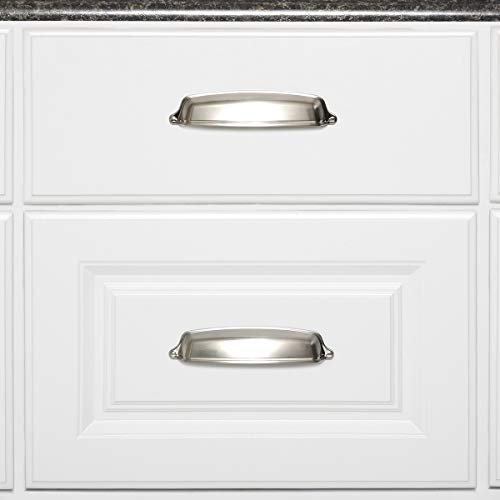 Austin & Mills AM-CH103, Satin Nickel, Square Bin Cup, 5-Pack