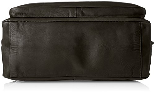 Piel Leather Cross Body Tote, Black, One Size