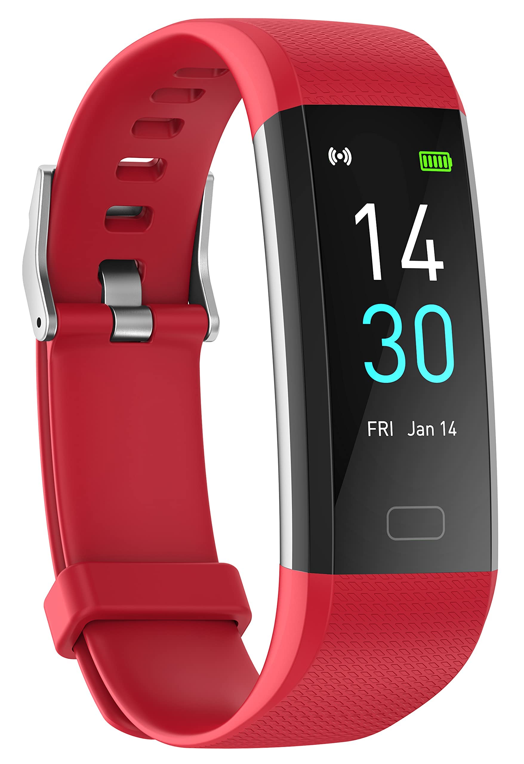 IP68 Fitness Tracker Blood Pressure Heat Rate Monitor Smart Watch Blood Oxygen Sleep Monitor Activity Tracker Pedometer Watch for Women Men