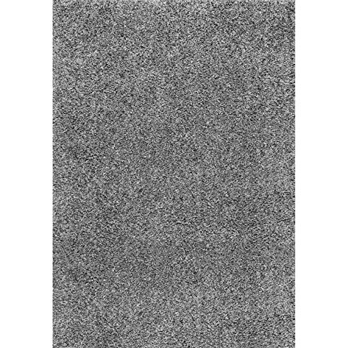 nuLOOM Marleen Contemporary Shag Area Rug, 4' x 6', Grey