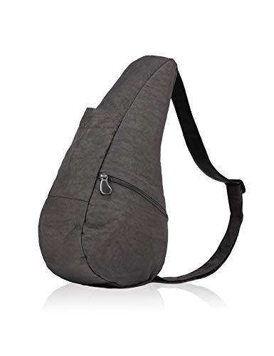 AmeriBag Classic Healthy Back Bag Tote Distressed Nylon Extra Small (Stormy Grey)