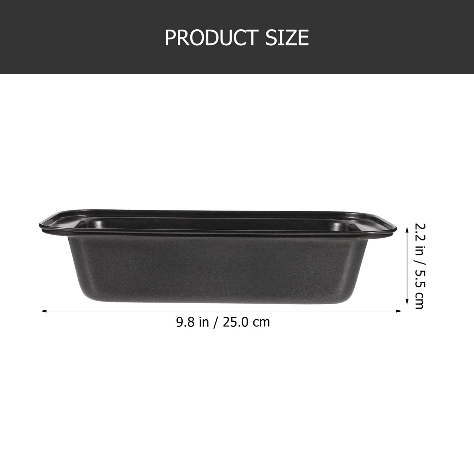 UPKOCH Bread Pan Toast Mold Bread Baking Mold Toast Cooking Mold Loaf Pan Carbon Steel Baking Pan Reusable Toast Pan Kitchen Gadget Metal Loaf Tin Toast Diy Baking Mold Home Bake Mold