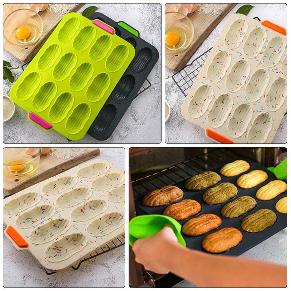 Silicone Bread Forms Non Stick Bakery Trays Eclair Pan Non Stick Mold Loaf Tin Bread Toast Mould Toast Brownie Mold Baking Tools Kitchen Dining Bar Supplies