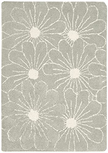SAFAVIEH Soho Collection 2' x 3' Blue/Ivory SOH768A Handmade Premium Wool & Viscose Accent Rug