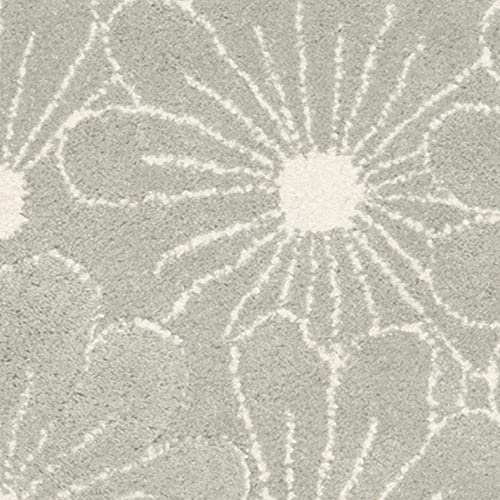SAFAVIEH Soho Collection 2' x 3' Blue/Ivory SOH768A Handmade Premium Wool & Viscose Accent Rug