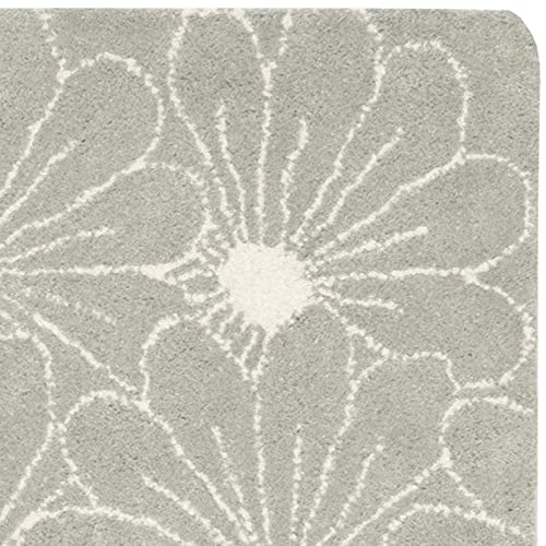 SAFAVIEH Soho Collection 2' x 3' Blue/Ivory SOH768A Handmade Premium Wool & Viscose Accent Rug