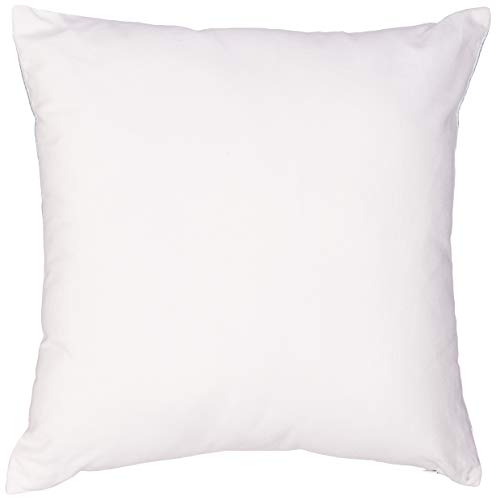 North End Decor Coastal Blue Starfish Chain Stitch Pillow 18" x 18" (Stuffed Insert Included)