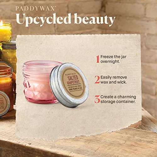 Paddywax Candles Relish Collection Scented Candle, Small, Salted Grapefruit