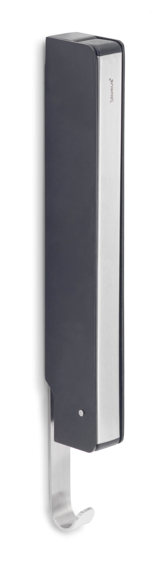 Blomus Lanca Valet Flip-Down Wall Mounted Coat Hook, Stainless Steel (63262)