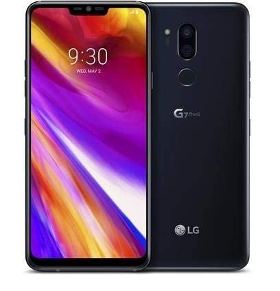 LG - G7 ThinQ for Verizon - 64GB - 6.1in QHD Display - Aurora Black (Renewed)