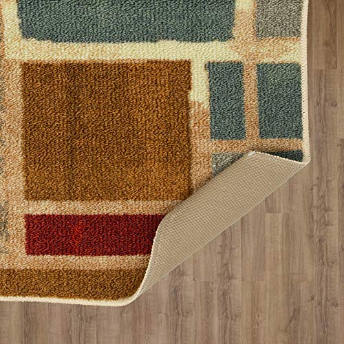 Mohawk Home Soho Regnar Geometric Squares Accent Area Rug, 1'6"x2'6", Multi