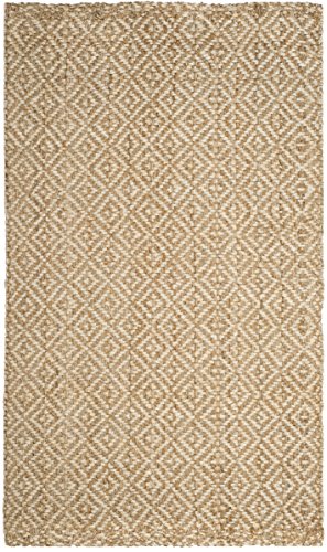 SAFAVIEH Natural Fiber Collection 10' x 14' Ivory NF261A Handmade Premium Jute Area Rug