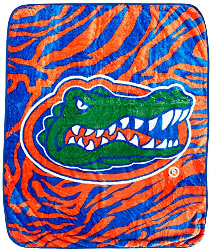 College Covers Florida Gators Raschel Throw Blanket, 60 in by 50 in