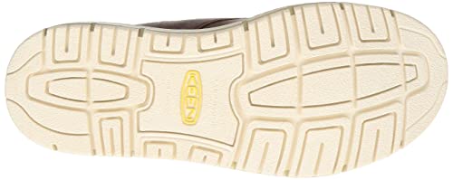 KEEN Utility Men's San Jose Oxford Low Soft Toe Industrial Wedge Work Shoes, Gingerbread/Off White, 11 Wide