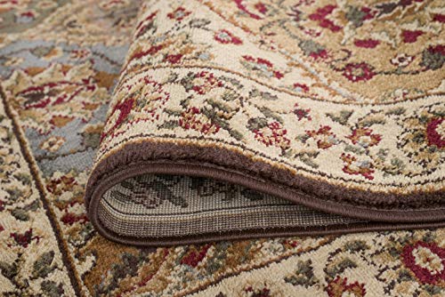 Universal Rugs 105120 Multi 3 Pc. Set 5-Feet by 7-Feet, 20-Inch by 60-Inch and 20-Inch by 32-Inch Area Rug, 3-Piece