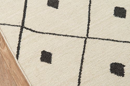 Erin Gates by Momeni Thompson Appleton Ivory Hand Woven Wool Area Rug 7'6" X 9'6"