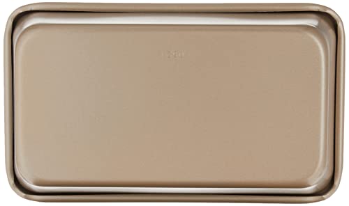 Cuisinart 9-Inch Chef's Classic Nonstick Bakeware Loaf Pan, Champagne