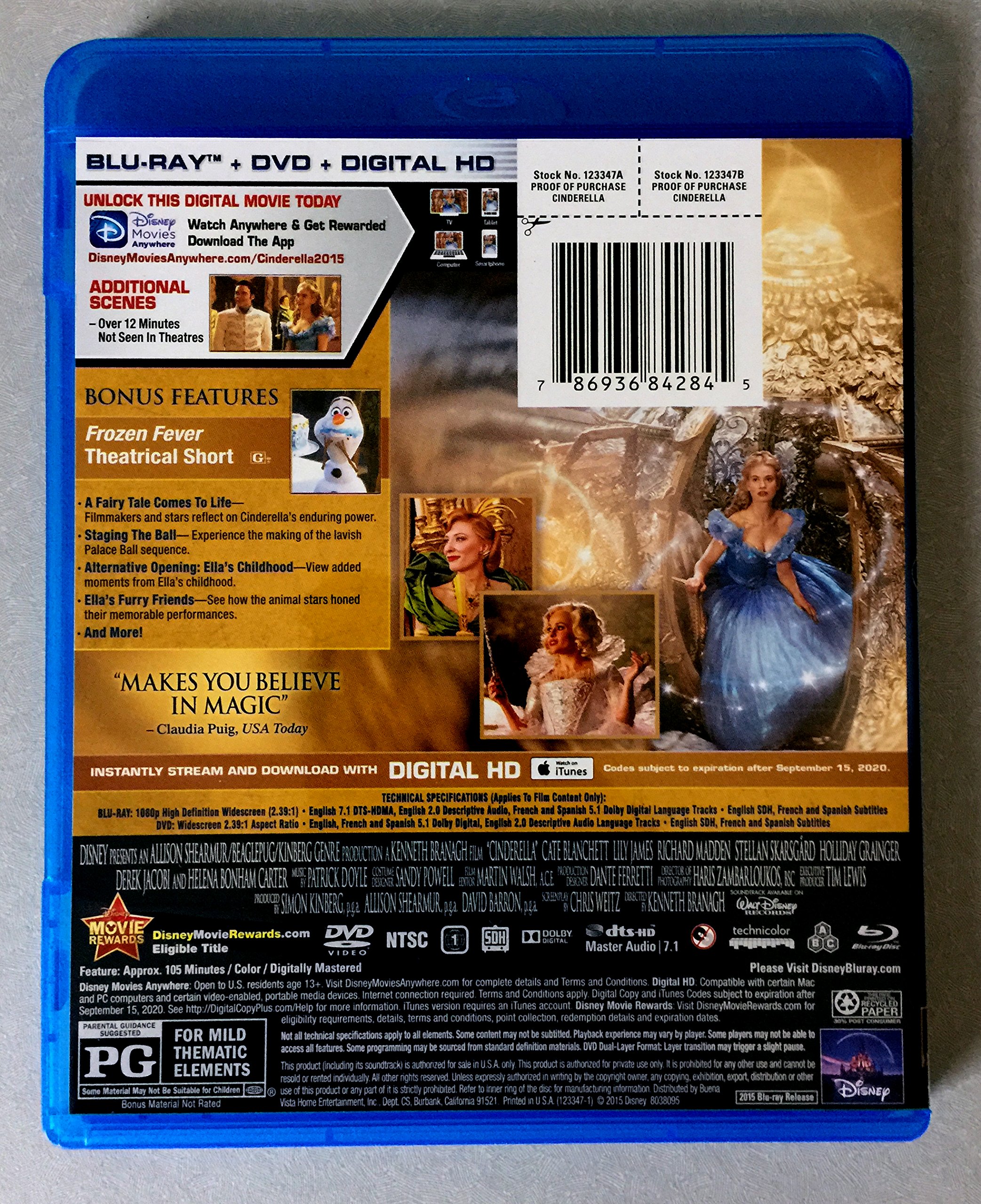 Cinderella [Blu-ray]