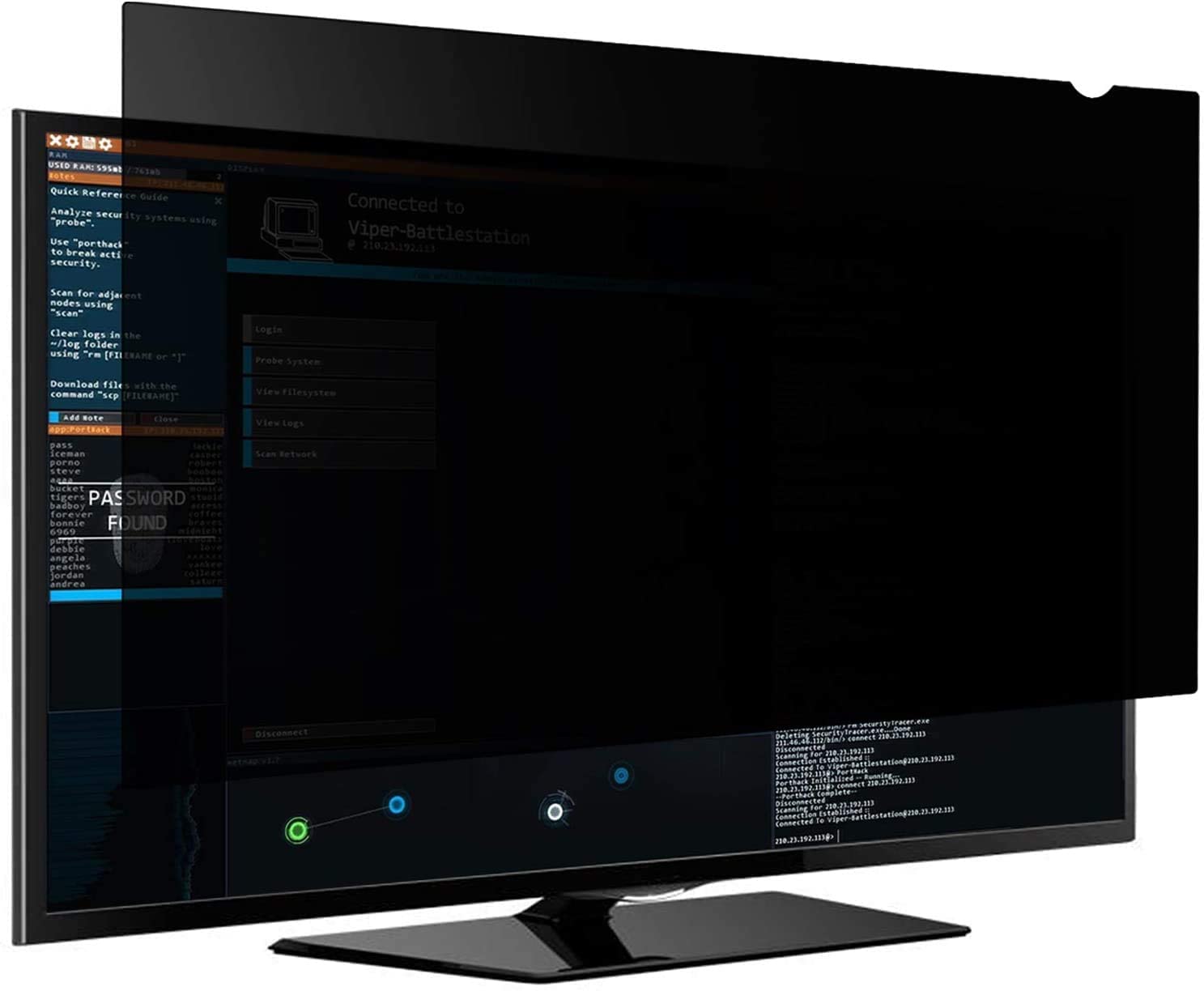 Nusign+ Computer Privacy Screen Filter 27 inches for Widescreen Monitor – Date Protection Desktop Security Anti-Glare, Anti-Scratch, Blocks 96% UV–16:9 Aspect Ratio, Inch (Diagonal) - 16:9 Ratio