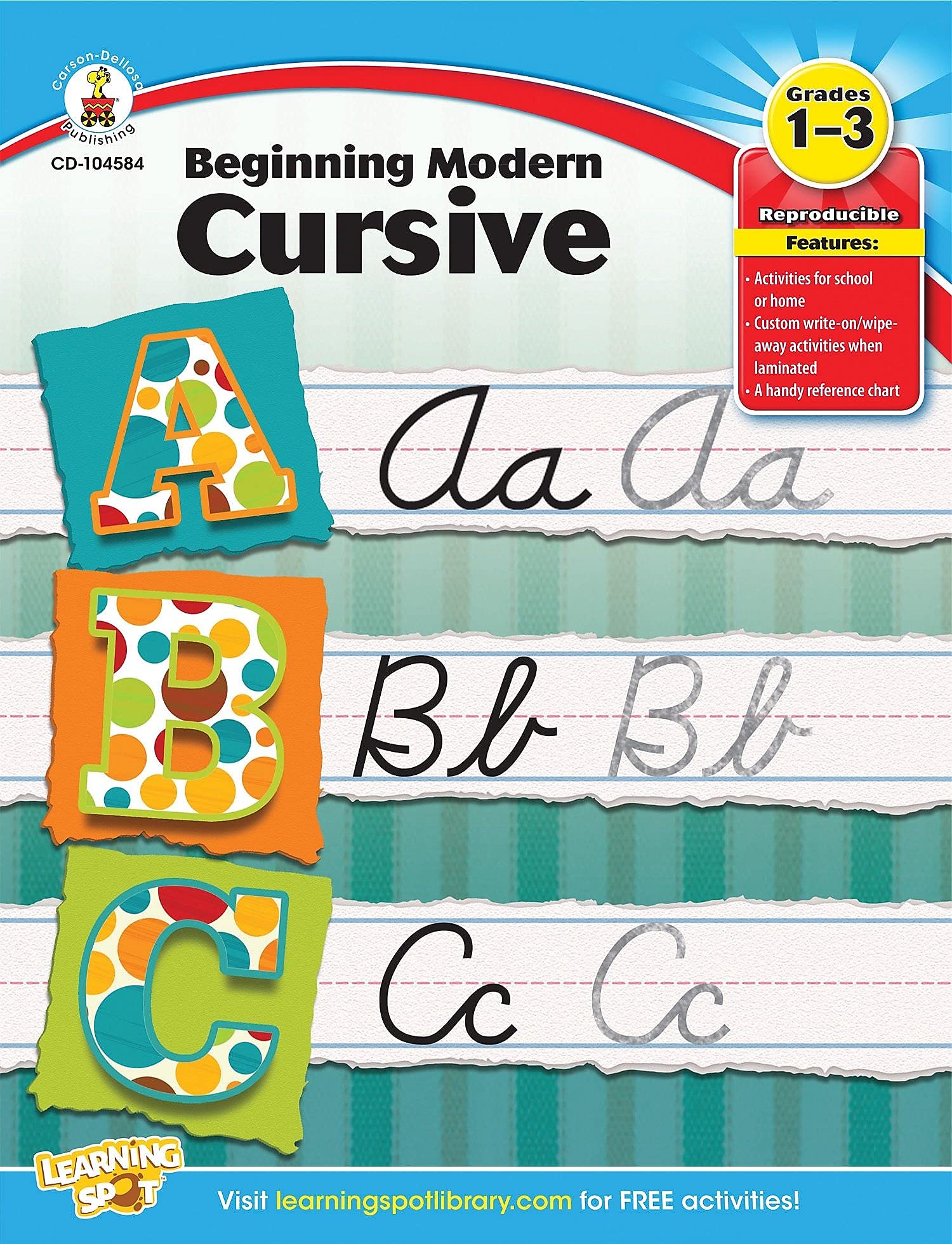 Beginning Modern Cursive, Grades 1 - 3