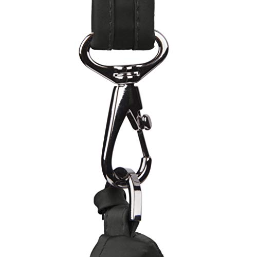Travelon Hobo Crossbody Bag, Black, One Size