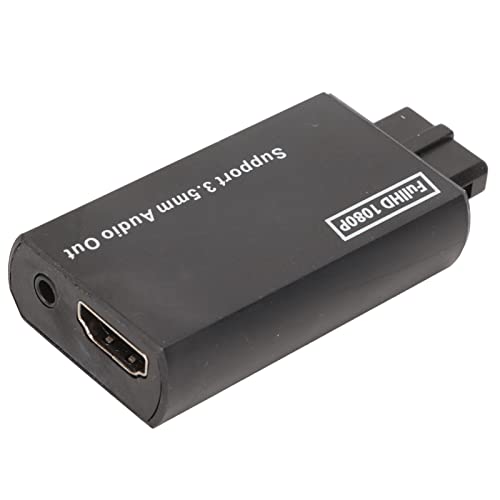 Septpenta for N64 to HD Multimedia Interface Adapter, Compatible for N64, (PAL, NTSC) Display Modes, Plug and Play, Displayed On 1080P HD TV/Moniter