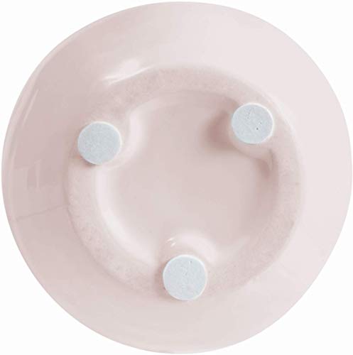 Pavilion Gift Company May All Your Wishes Come True Happy 60th Birthday-8 oz Soy Wax Candle with Wick in A Pink Ceramic Vessel 8 oz-100 Scent: Serenity, 3.5 Inch Tall