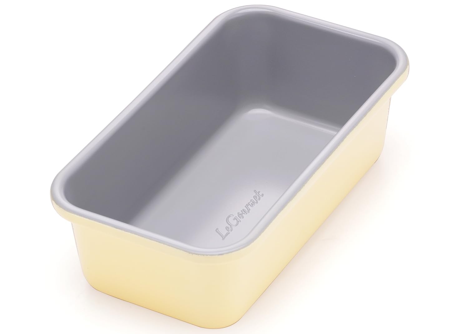 LeGourmet Nonstick Bread Loaf Pan 9 X 5 Inch, Ceramic Coating, Non-Toxic, Rust Resistant Aluminized Steel, Perfect 1 lb Baking Dish for Meatloaf, Pound Cake & Brownie (Butter)