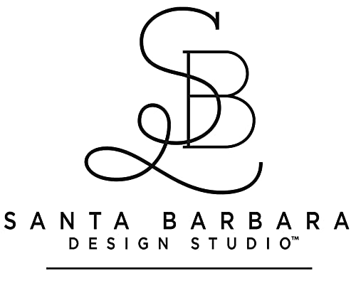 Santa Barbara Design Studio Tote Bag Hold Everything Collection Black and White 100% Cotton Canvas with Genuine Leather Handles, Large, Weekend Vibes