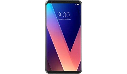 LG V30 Silver for Verizon 64gb - LTE - 6in QHD Plus FullVision Display, LTE, GSM (Renewed)