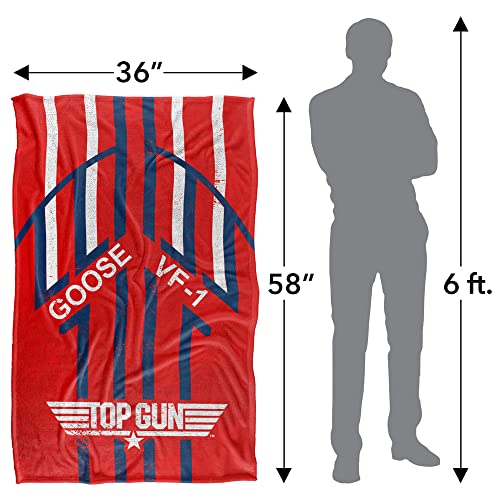 Top Gun Goose Silky Touch Super Soft Throw Blanket 36" x 58"