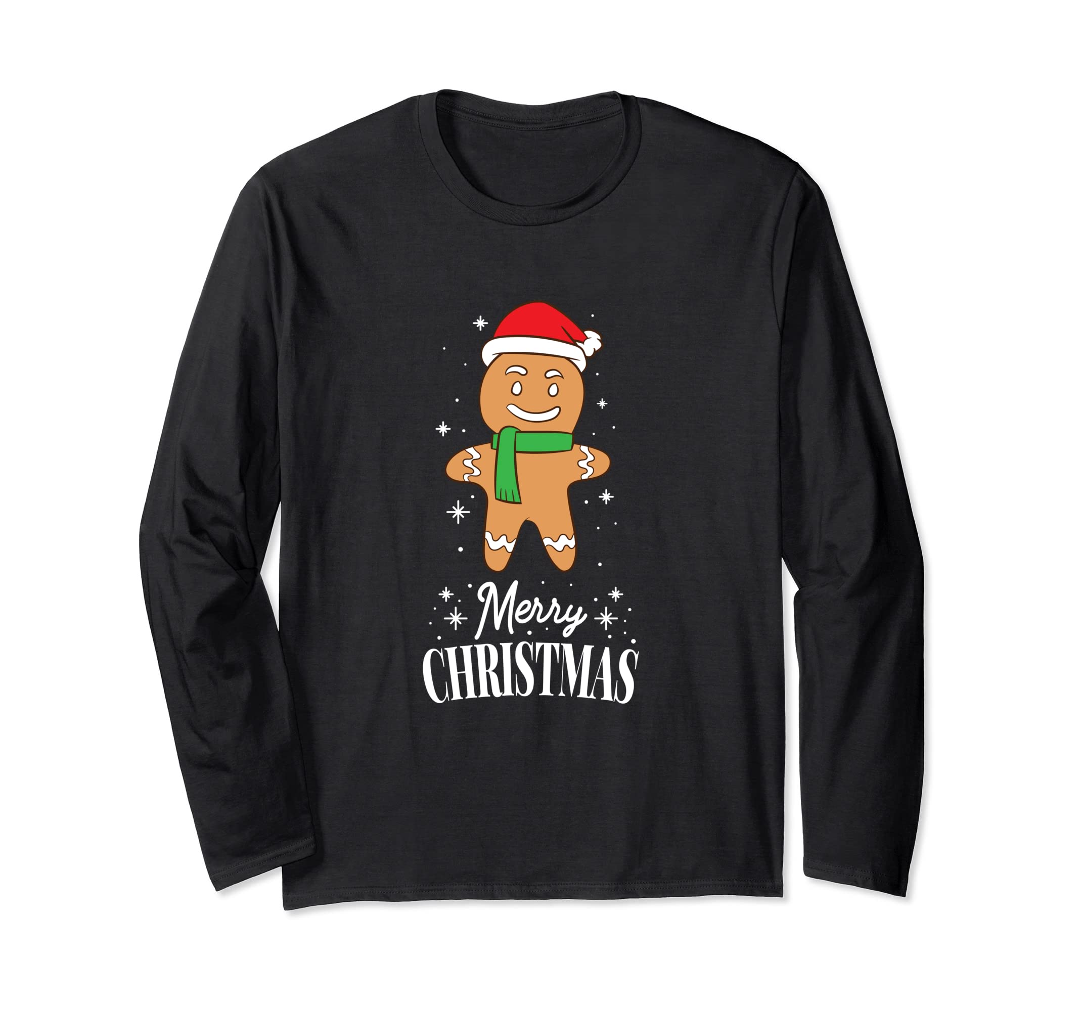 Christmas Gingerbread Long Sleeve T-Shirt
