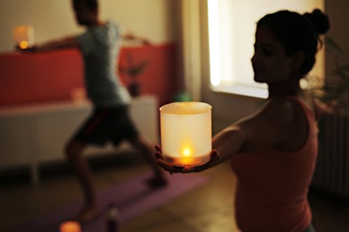 MPOWERD Luci Candle: Solar Inflatable Light, Get Peace of Mind That Traditional Candles Cannot Give, Glowing Amber Candle Flicker That Lasts Up to 18 Hours, No Batteries Needed, Waterproof