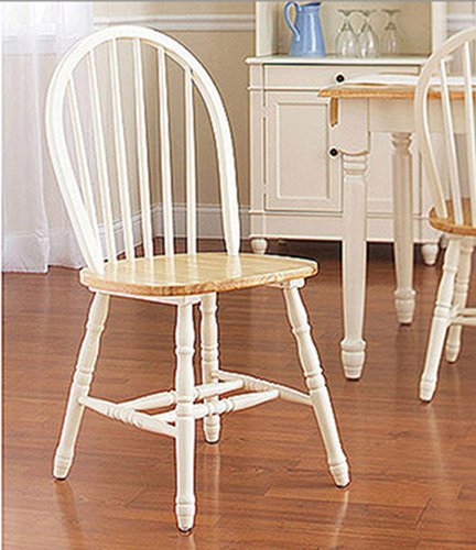White Dining Room Set with Bench. This Country Style Dining Table and Chairs Set for 6 Is Solid Oak Wood Quality Construction. A Traditional Dining Table Set Inspired By the Farmhouse Antique Furniture Look.