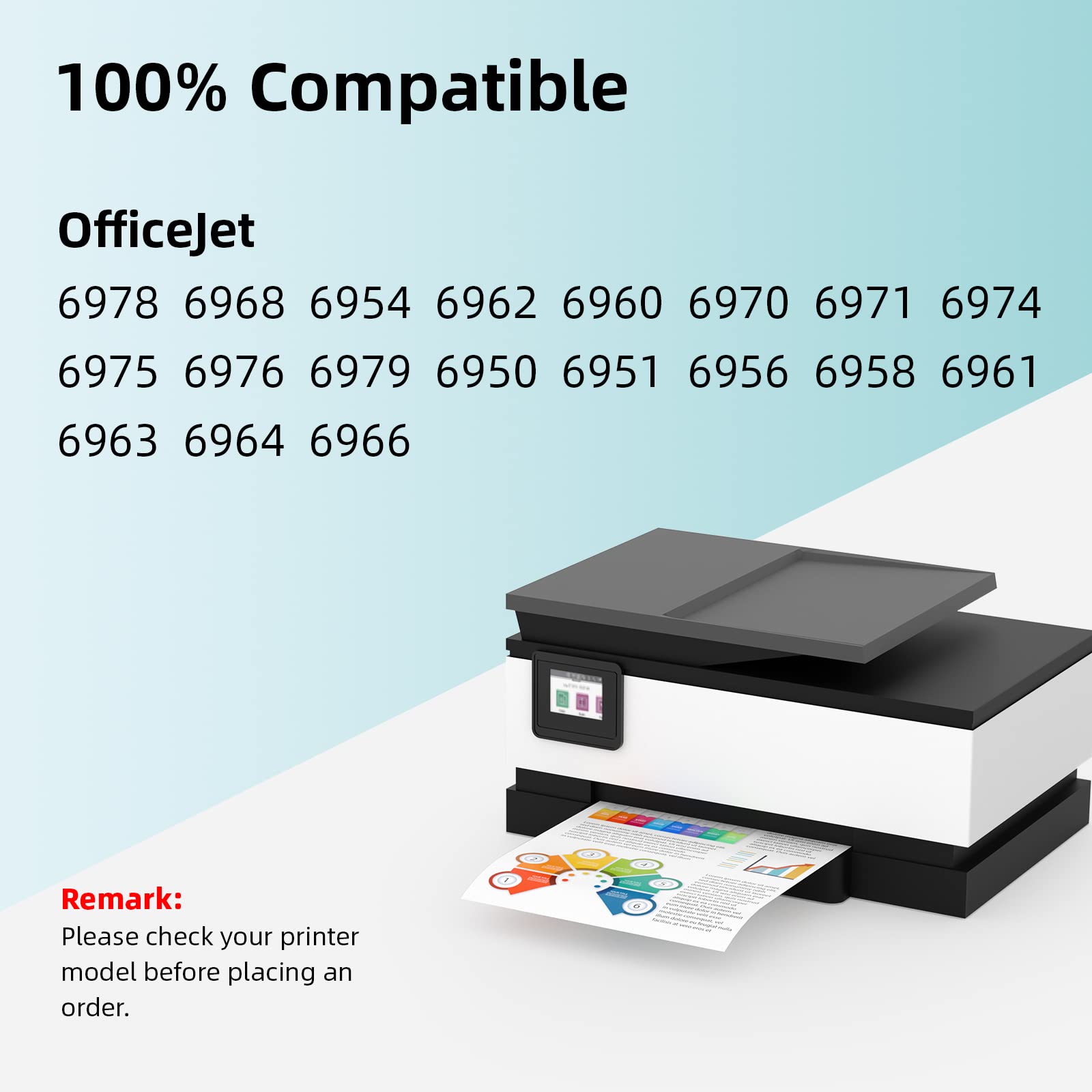 67XL Ink Cartridge Black Color Combo Pack | High-Yield | 3 Pack,Replacement for HP 67 XL 67XL,Works with HP DeskJet 2755e, 4155e, 4155, Envy Pro 6455e Envy 6055 6055e, HP67, hp67xlblk Tricolor Combo