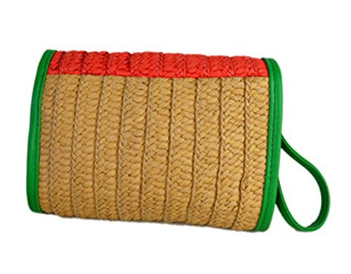 Watermelon Fruit Women's Straw Plaited Article Handbag
