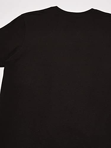 Marvel Men's Comics Simple Classic Logo T-Shirt, Black, Medium
