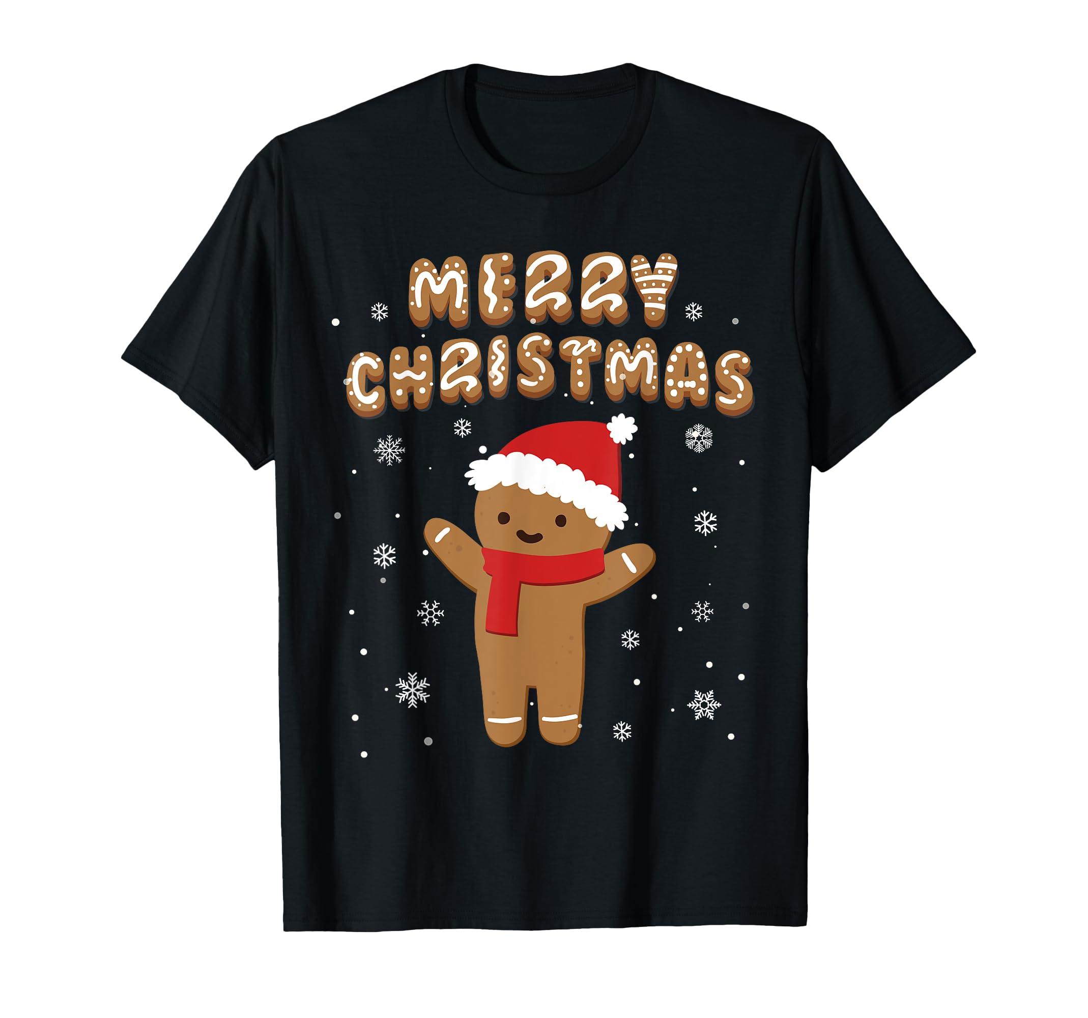 Merry Christmas Gingerbread Merry Christmas Cookie Bakers T-Shirt