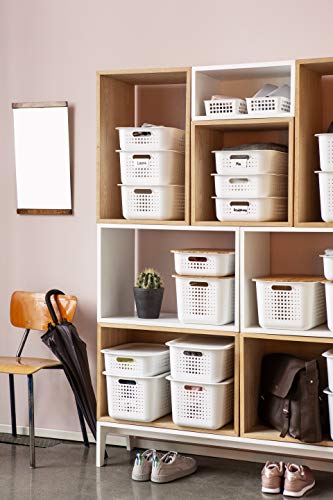 SmartStore Basket Bamboo Lid Colour, One Size