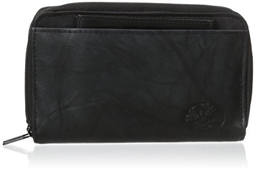 Uxton Heiress Double Zip-around Indexer (Black-RFID Protected)