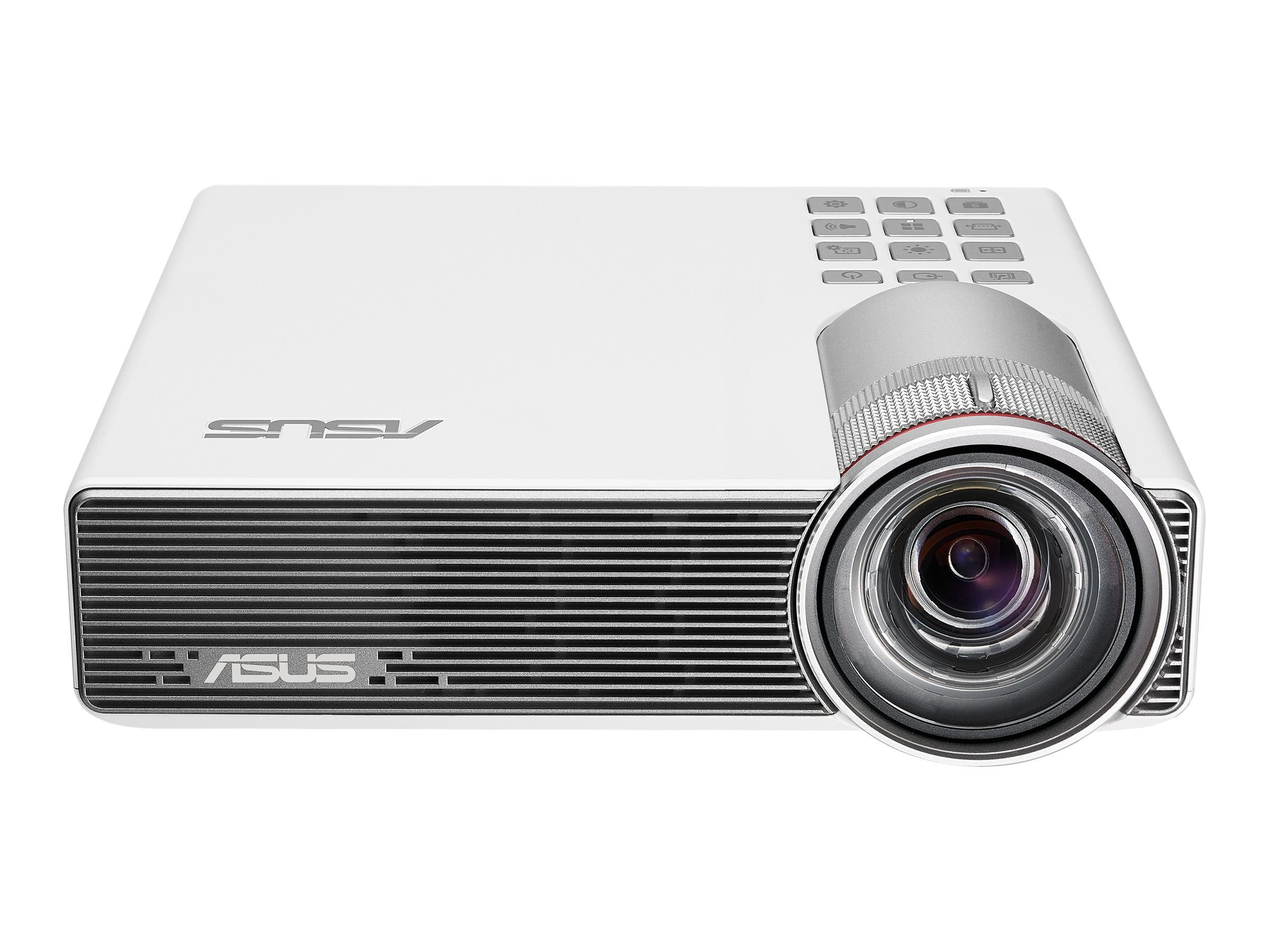 ASUS P3B Portable LED Projector with Speakers 800 Lumens WXGA (1280x800) HDMI VGA Wireless 12000mAh Battery Up to 3 hours | Media Player | Remote | 2 Years Warranty