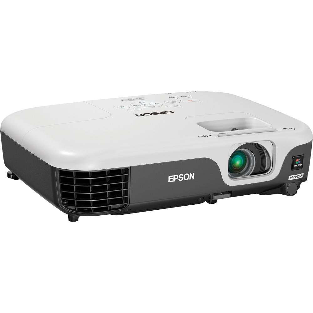 Epson VS315W Projector (Portable WXGA Widescreen 3LCD, 2600 lumens color brightness, 2600 lumens white brightness, rapid setup)