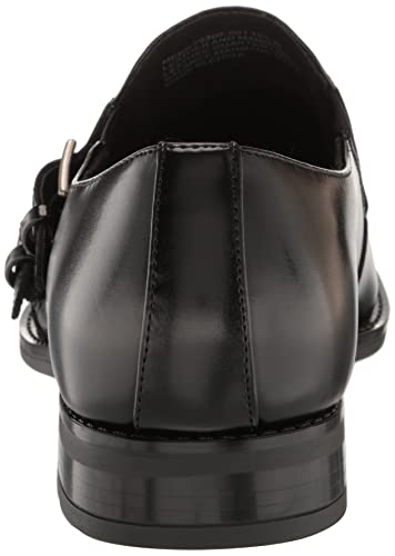 Stacy Adams Men's Kilgore Double Monk Strap Loafer, Black, 14