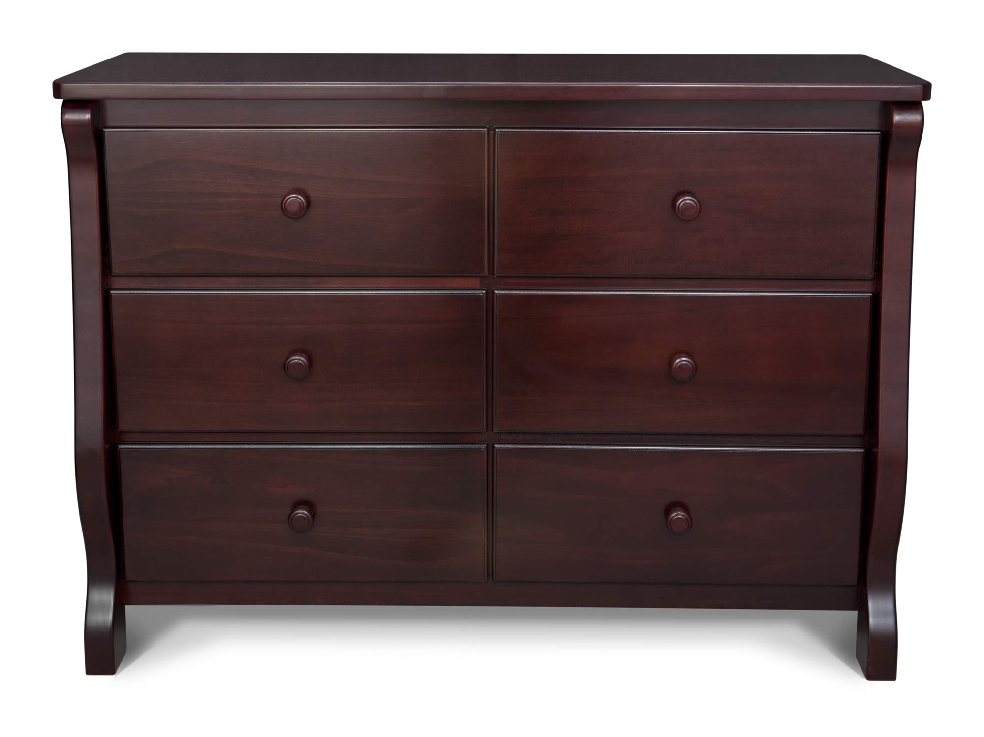 Delta Children Universal 6 Drawer Dresser, Espresso