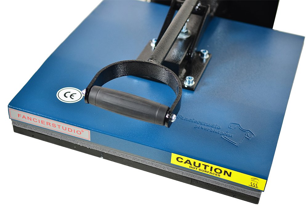 Fancierstudio Heat press Digital Heat Press 15 x 15 Sublimation Heat Press Rhinestone Heat Press T-Shirt Heat Press 15x15 B/BLK