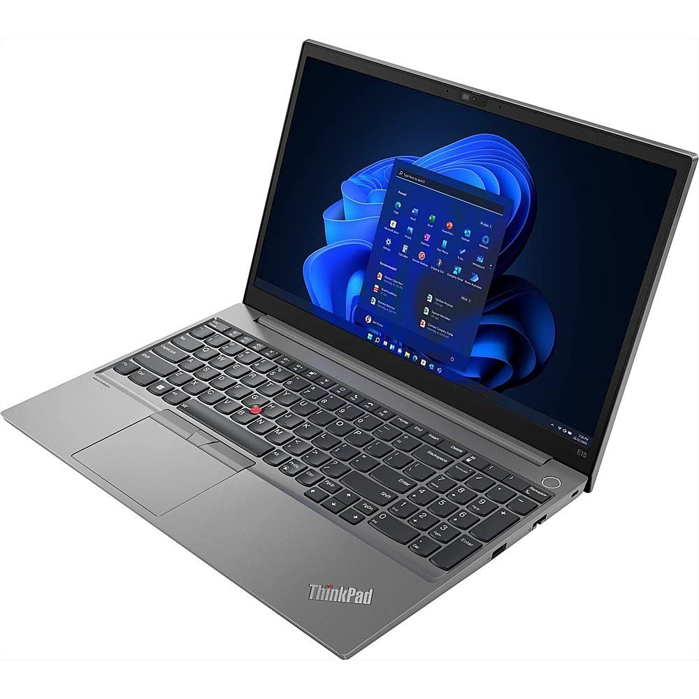 Lenovo ThinkPad E15 Gen 4 Business Laptop, 15.6” FHD IPS Display, 6-Core AMD Ryzen 5 5625U (Beat i7-1165G7), AMD Radeon, WiFi 6, Bluetooth 5.2, RJ45, Gray, Win 10 Pro(16GB|512GB SSD)