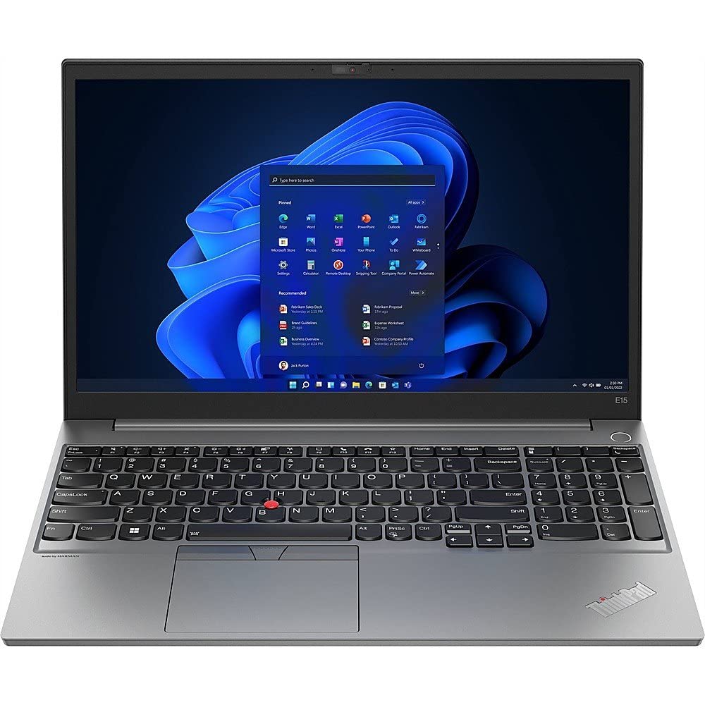 Lenovo ThinkPad E15 Gen 4 Business Laptop, 15.6” FHD IPS Display, 6-Core AMD Ryzen 5 5625U (Beat i7-1165G7), AMD Radeon, WiFi 6, Bluetooth 5.2, RJ45, Gray, Win 10 Pro(16GB|512GB SSD)