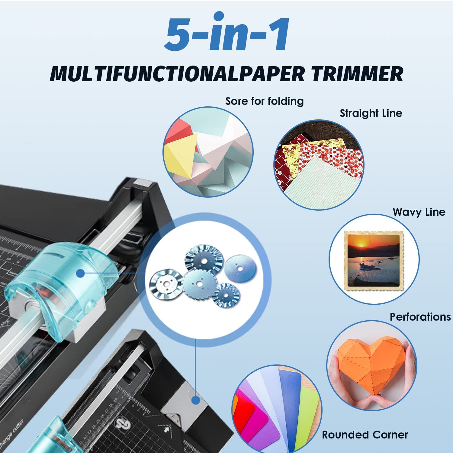 Frifreego Blades Replacement for TM-20 Multifunctional Paper Trimmer