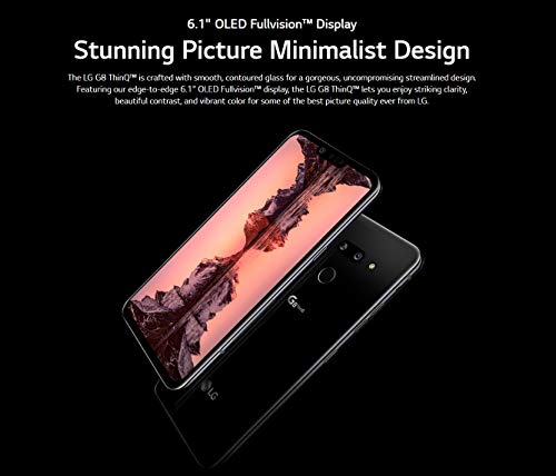 LG G8 ThinQ LMG820TM 4G LTE, 128GB Carmine Red - T-Mobile Unlocked