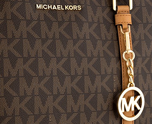 Michael Kors Large Sady Carryall Shoulder bag (Brown Pvc)